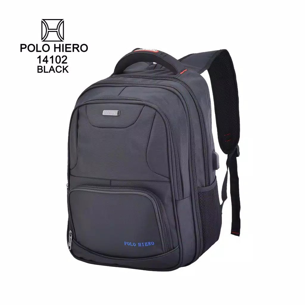 Jual Tas Polo Hiero 14102 Ransel Sekolah Backpack Tas Laptop,( Free ...