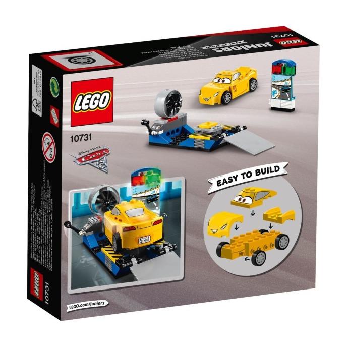 Jual Lego Juniors Cars-10731 Cruz Ramirez Race Simulator Set Disney Car ...