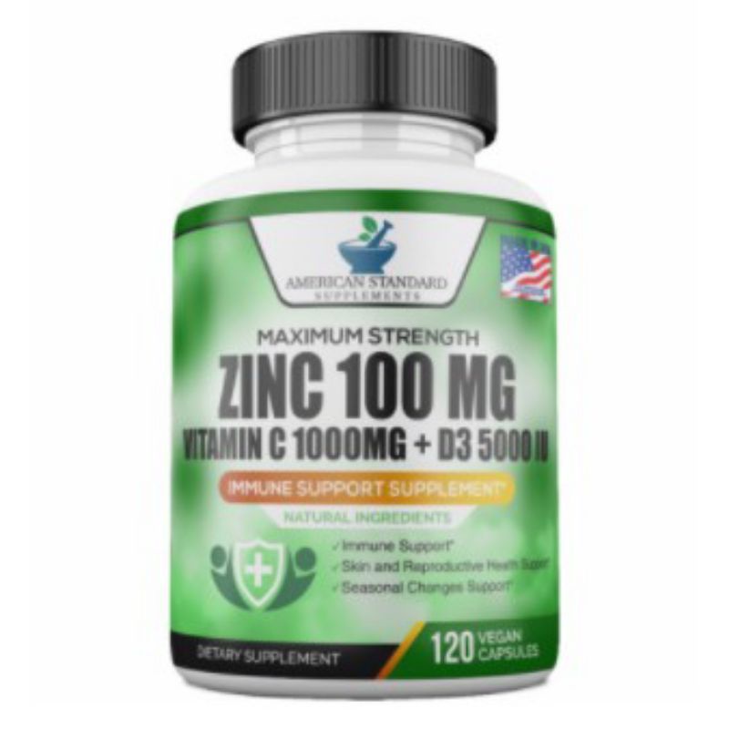 Jual Vitamin C,Vitamin D 5000 iu ,Zinc 100Mg Indonesia|Shopee Indonesia