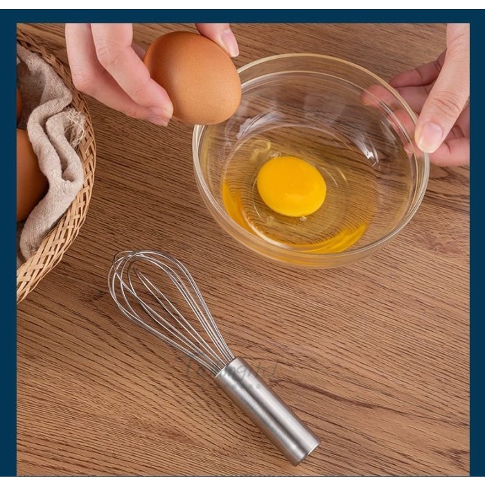 Jual Mini Whisk 304 Stainless / Small Whisker /Kocokan Telur kecil ...