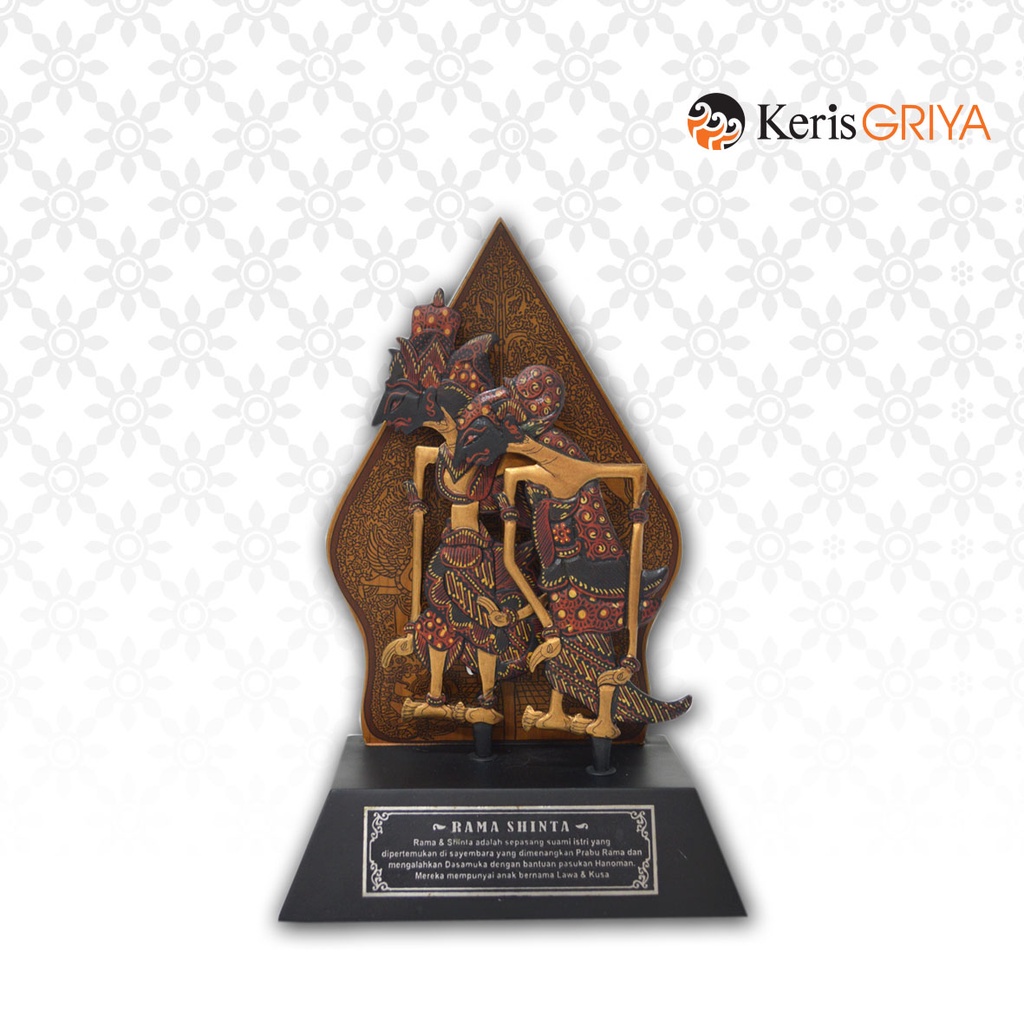 Jual Batik Keris Frame Stand Gunungan Rama Shinta | Shopee Indonesia