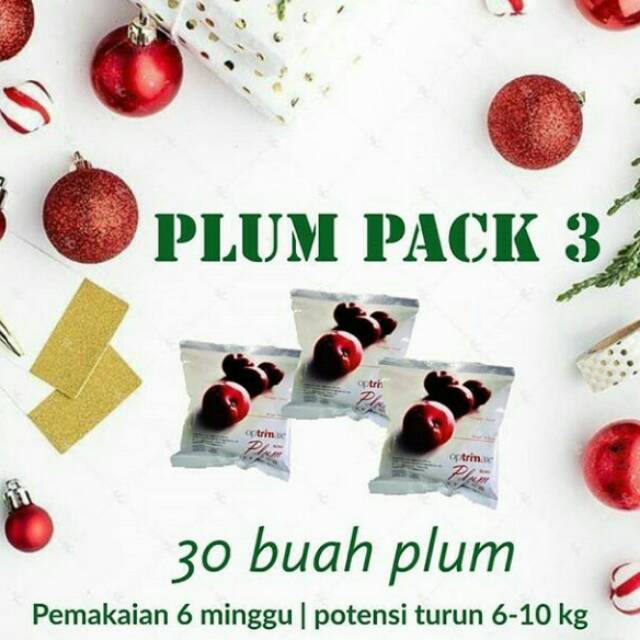 Jual Optrimax Plum (30 sachet / 1 Box) | Shopee Indonesia