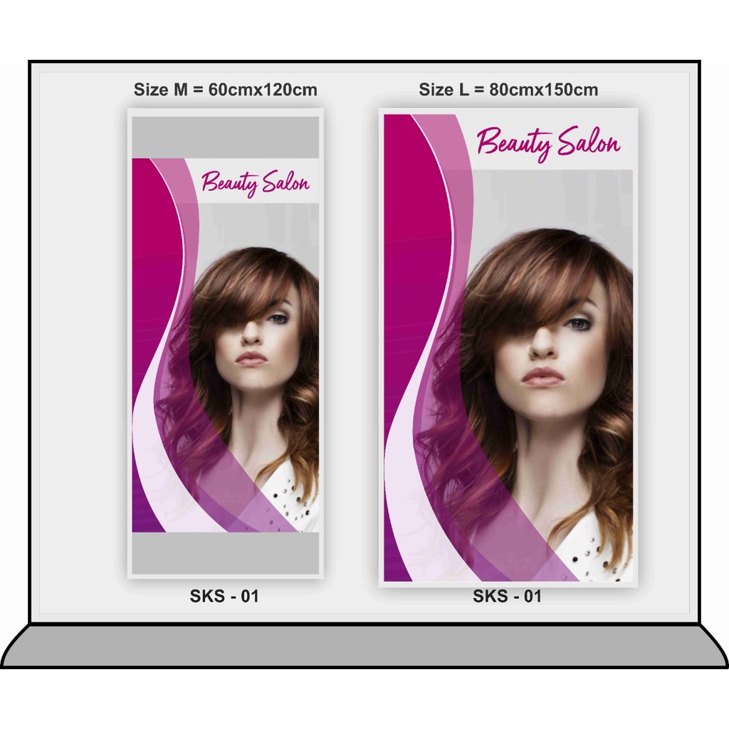Jual Sticker Kaca Oneway Desain Salon / Sticker Oneway Custom Full ...