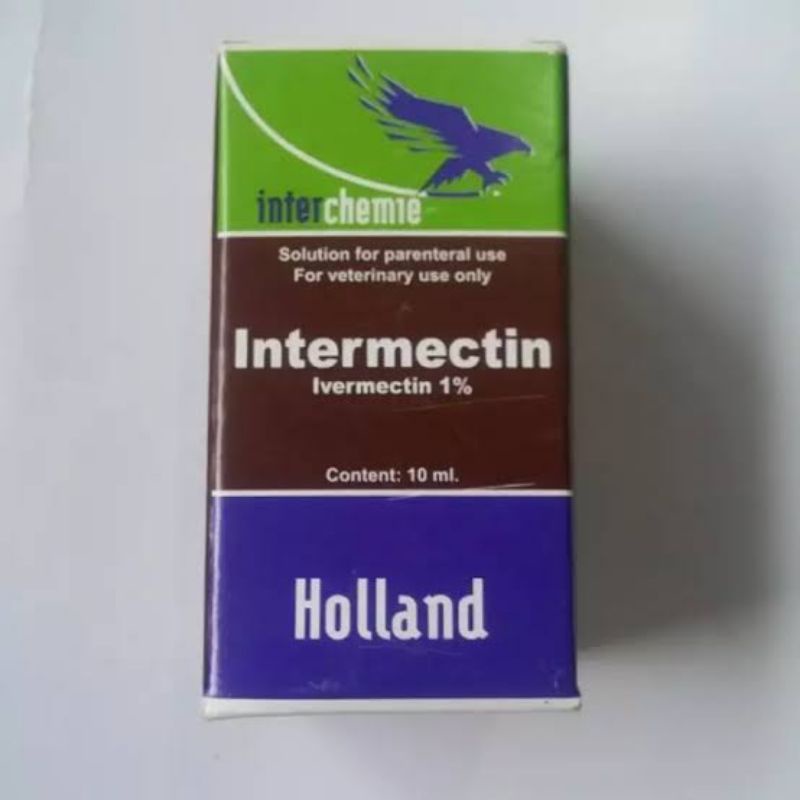 Jual intermectin 50 ml obat cacing dan gudik scabies inject | Shopee ...