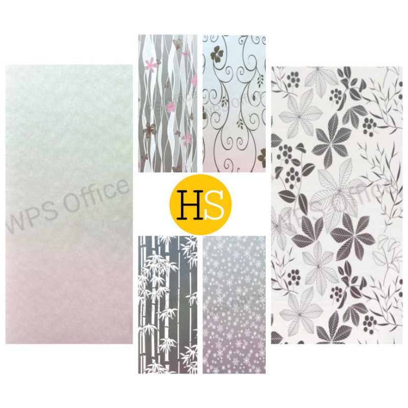 Jual STICKER KACA / Stiker Kaca Film Wallpaper Jendela Rumah 90cm x ...