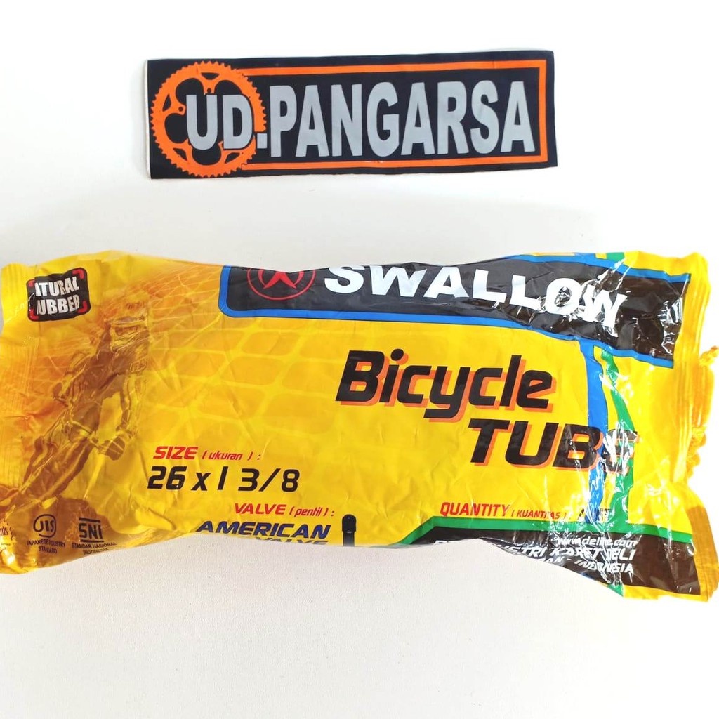Jual Ban Dalam Sepeda Swallow 26 x 1.3/8 26 x 1 3/8 Sierra Deli Tire Kuning | Shopee Indonesia