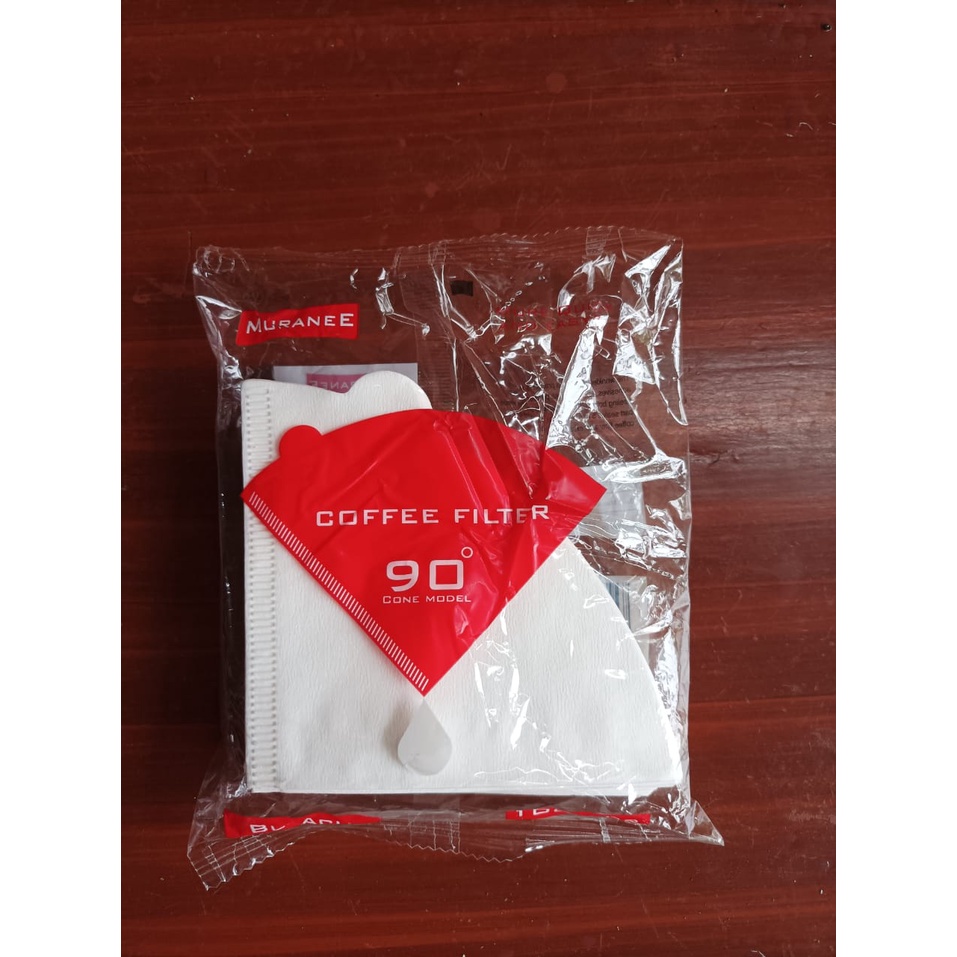 Jual Paper Filter V60 01 isi 100 Lembar Warna Putih Kertas Saring Manual Brewing | Shopee Indonesia