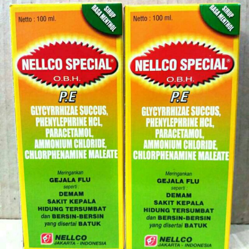Jual OBH nelco spesial 60/100ml | Shopee Indonesia