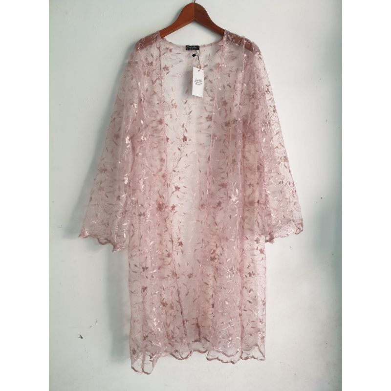 Jual Outer tile lace bunga (utamakan membaca deskripsi) | Shopee Indonesia