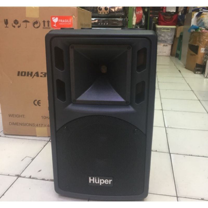 Jual SPEAKER HUPER 10 HA300 10 INCH AKTIF-ACTIVE ORIGINAL GARANSI RESMI ...