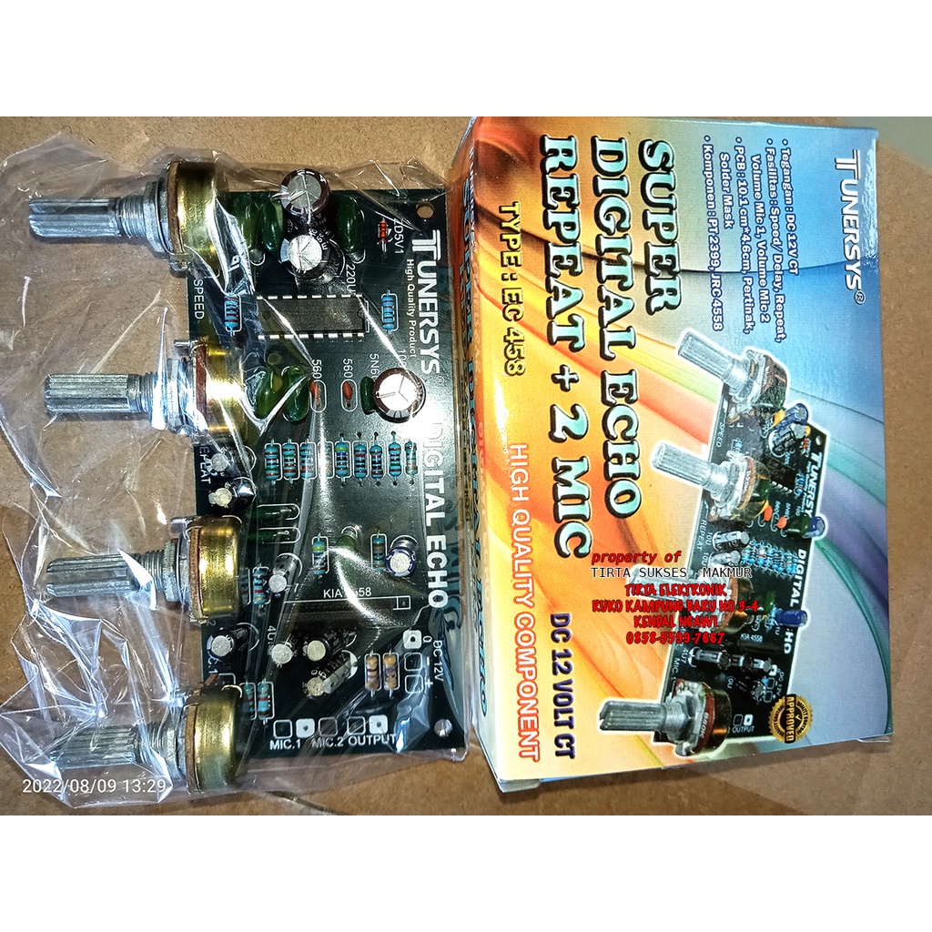 Jual kit echo super digital echo repeat 2 mic tunersys | Shopee Indonesia
