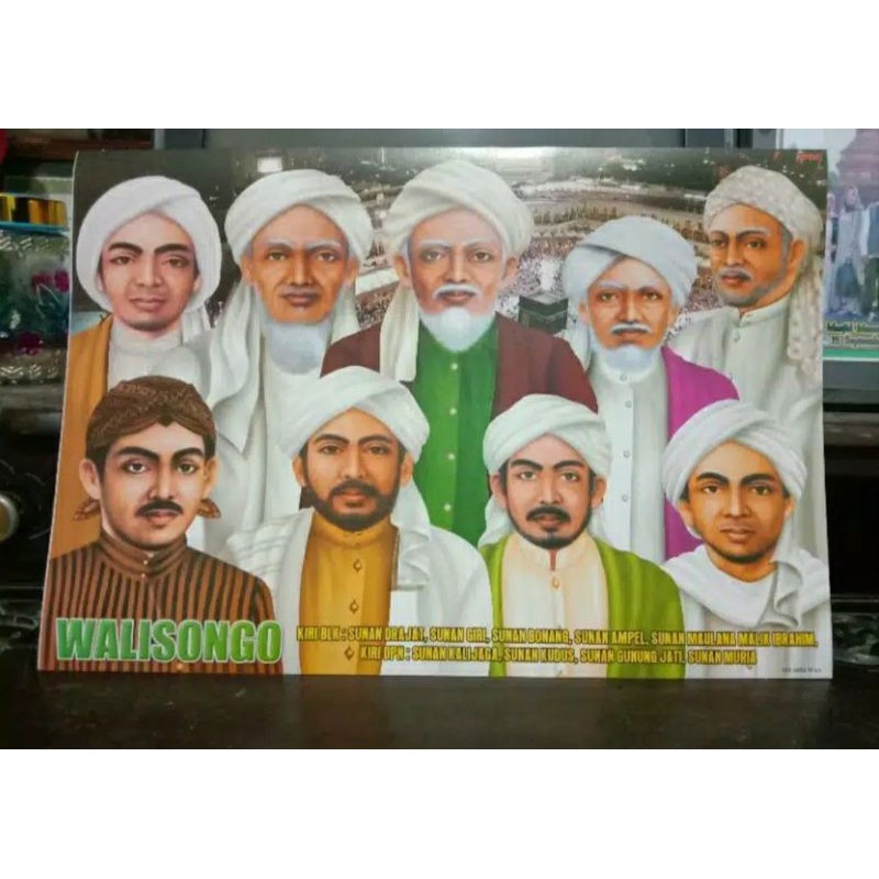 Jual POSTER WALI SONGO MURAH KUALITAS BAGUS | Shopee Indonesia