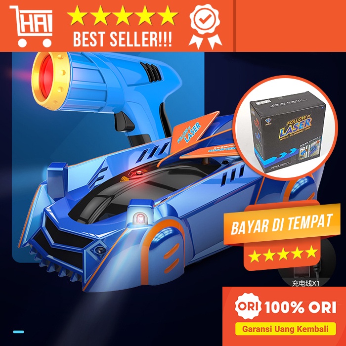 Jual [100% ORI] LASER PISTOL MAINAN ANAK MOBIL REMOT MAINAN MOBIL ...