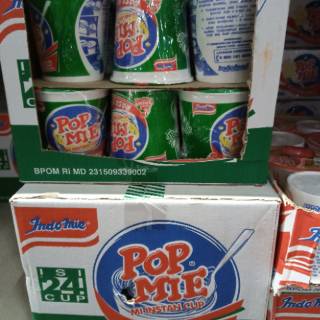 Jual POP MIE 38 GRAM MIE INSTAN 1 KARDUS ISI 24 PCS Indonesia|Shopee ...