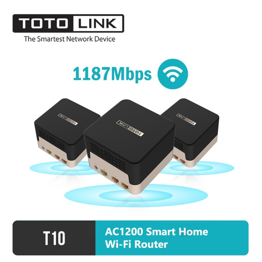 Jual Totolink T10 Ac1200 Smart Home Wi Fi Router Shopee Indonesia