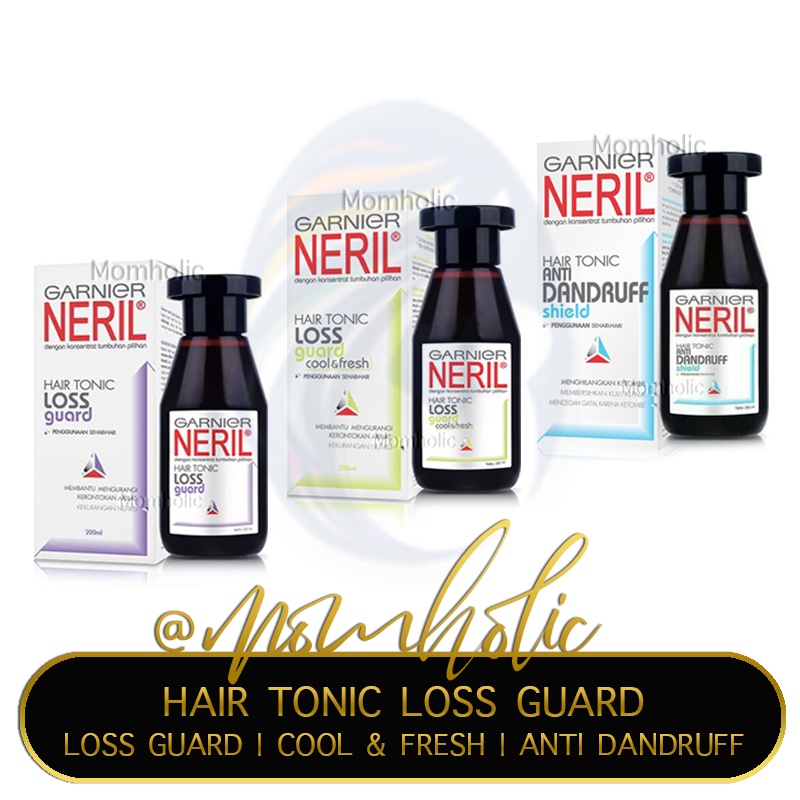 Jual GARNIER Neril Hair Tonic Loss Guard | Cool & Fresh | Anti Dandruff ...