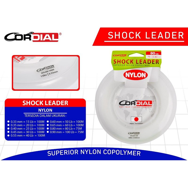 Jual Senar Leader Cordial Nylon 100m | Shopee Indonesia