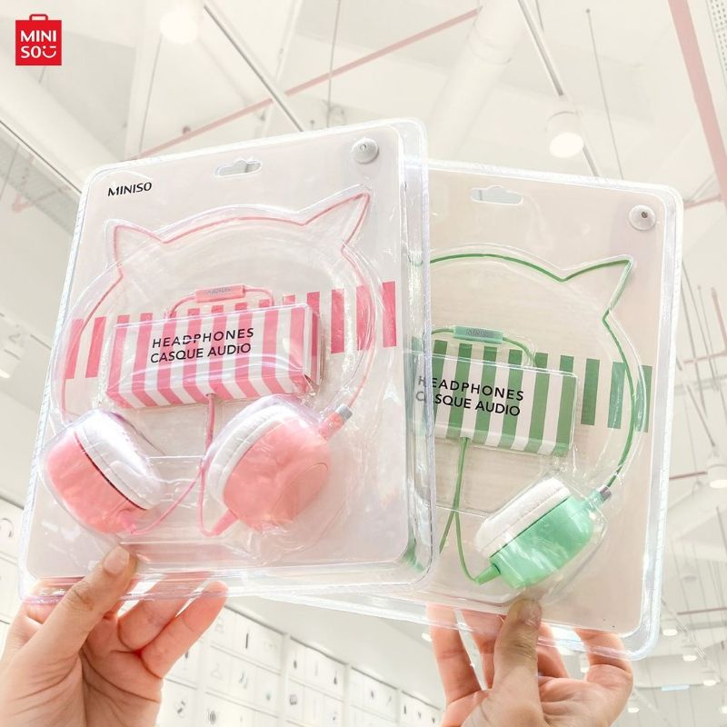 Jual Cat Headphone Miniso | Shopee Indonesia