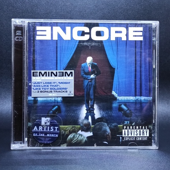 Jual CD EMINEM - ENCORE DELUXE EDITION IMPORT CD ORIGINAL | Shopee ...