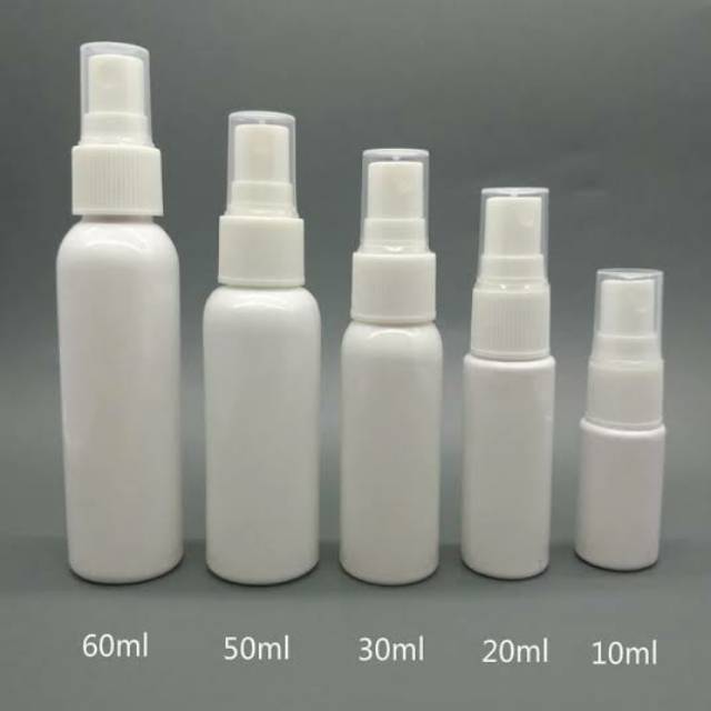 Botol Spray Putih 20ml 30ml 100ml | Sprey Kosong Wadah Handsanitizer ...