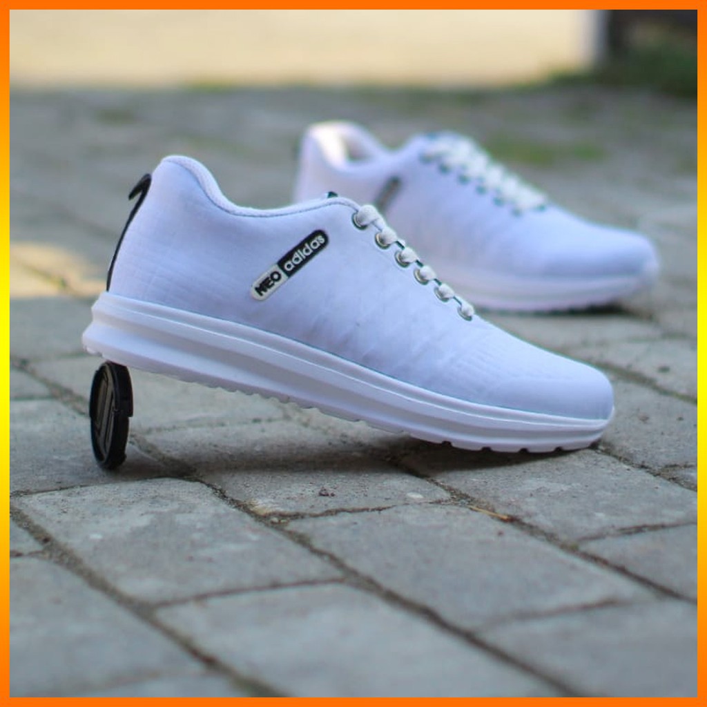 Jual SEPATU ADIDAS NEO RUNNING FULL PUTIH / SEPATU PRIA/SEPATU SPORT ...