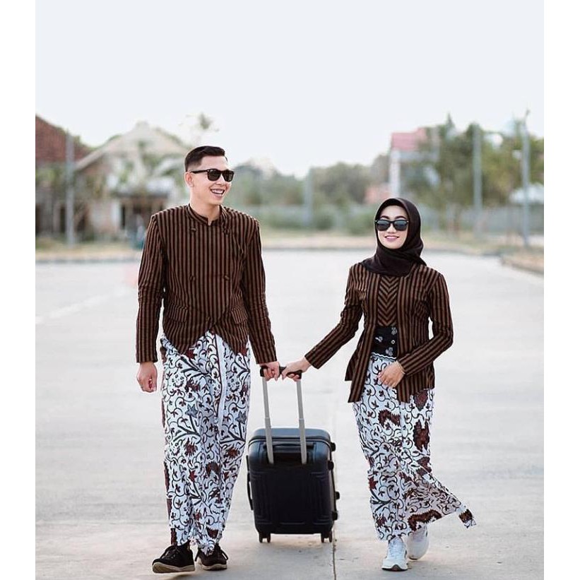 Jual Setelan Kebaya couple | Baju couple pasangan | Setelan Kebaya ...