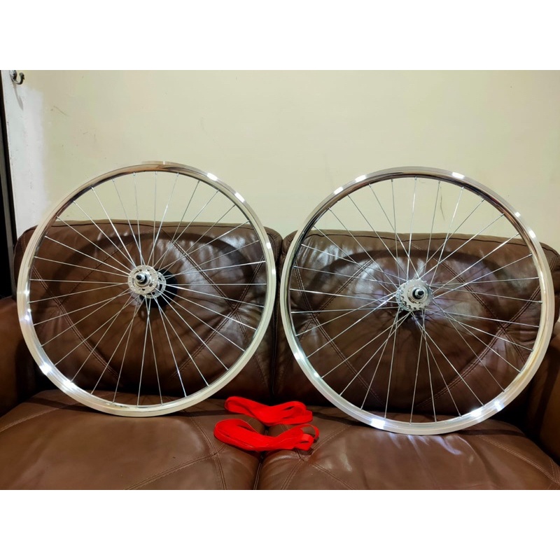 Jual Wheelset Fixie Legend Silver Chrome (Vintage) Indonesia|Shopee ...