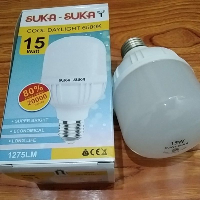 Jual LAMPU LED SUKA SUKA HEMAT ENERGI 15 WATT | Shopee Indonesia