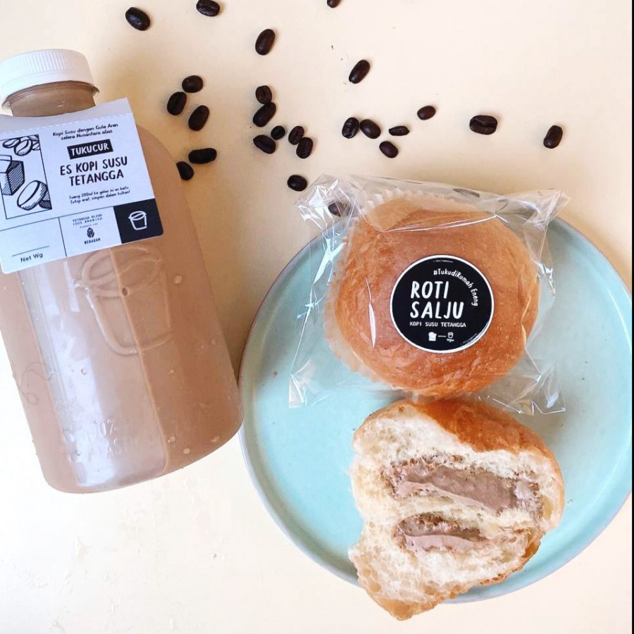 Jual #Tukudirumah Eneng - Roti Bunting Salju Kopi Susu Tetangga ...