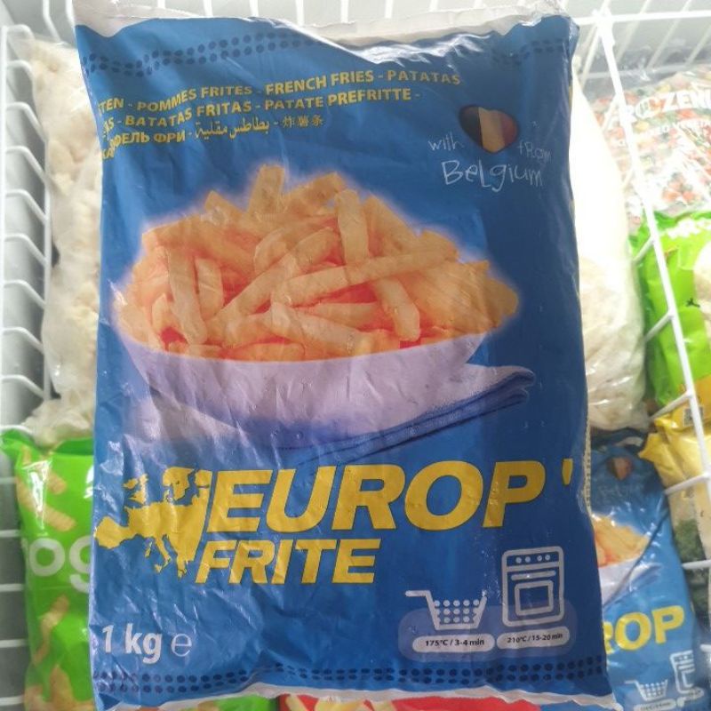 Jual Europ Frite Kentang Shoestring 1kg | Shopee Indonesia