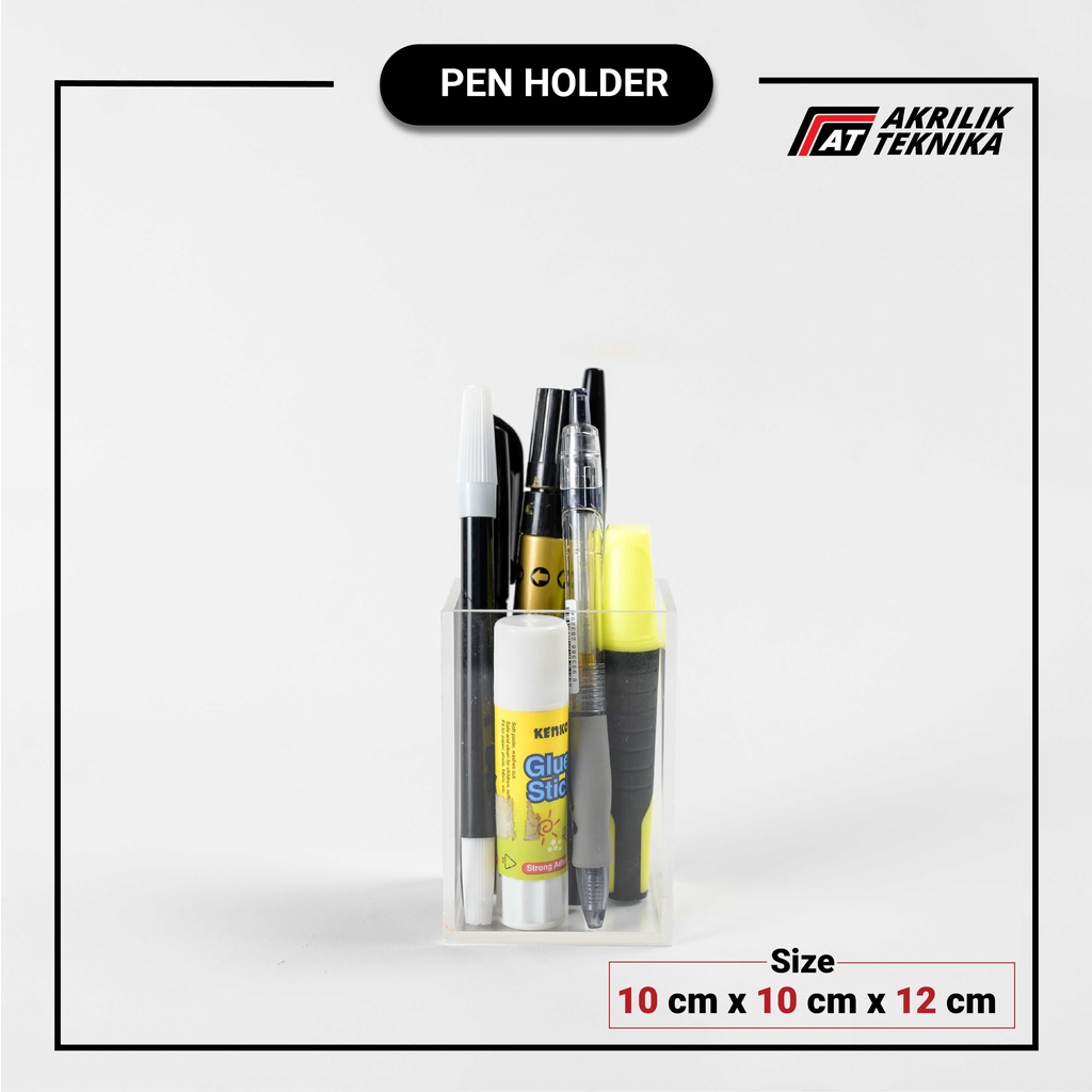 Jual ACRYLIC / AKRILIK TEMPAT PEN / PENSIL DISPLAY STATIONARY AKRILIK ...