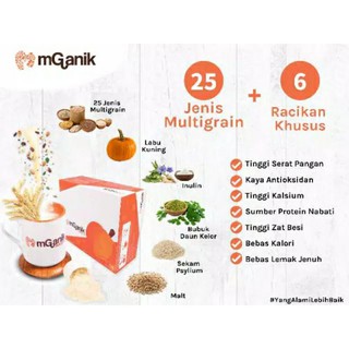Jual Mganik Multigrain 500gr - Isi 20 Sachet Indonesia|Shopee Indonesia
