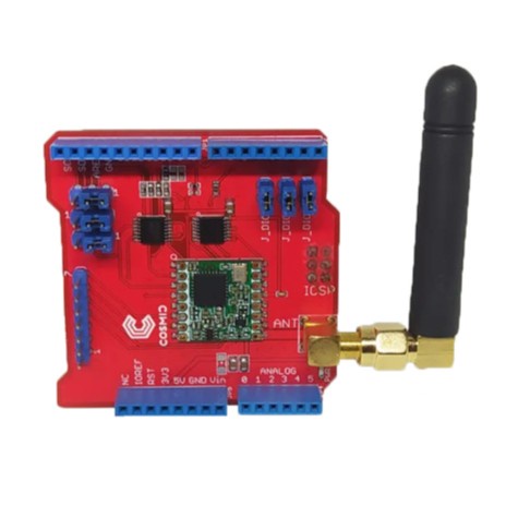 Jual LoRa Arduino Shield Dragino Clone 915MHz 915 MHz RFM96 RFM95 RFM ...