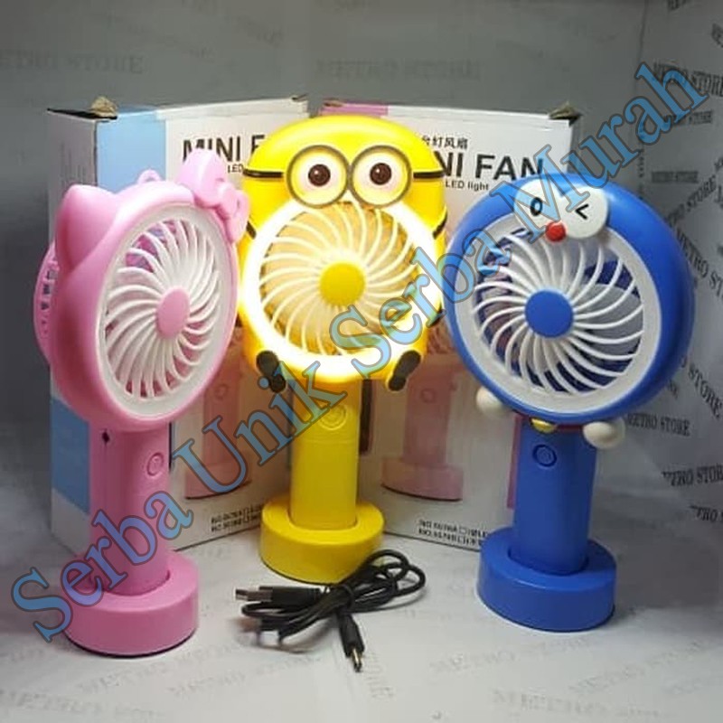 Jual Kipas Angin Mini Fan / Mini Hand Fan / Kipas Angin Tangan Mini LED ...