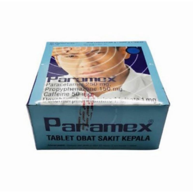 Jual Paramex 1 Box Isi 50 Strip | Shopee Indonesia