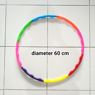 Jual Mainan Hulahoop Hula Hoop Hulahup Simpai Anak 60 70 cm Rakitan ...