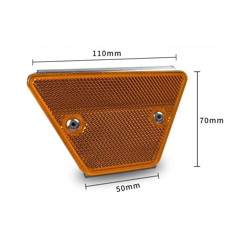 Jual guardrail reflector Prismatic,mata kucing trapesium Pembatas Jalan ...