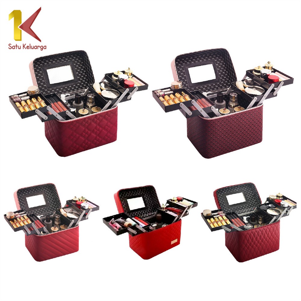 Jual Satu Keluarga Box Make Up K1 Kotak Kosmetik / Beauty Case / Tas ... Jual Satu Keluarga Box Make Up K1 Kotak Kosmetik / Beauty Case / Tas ...