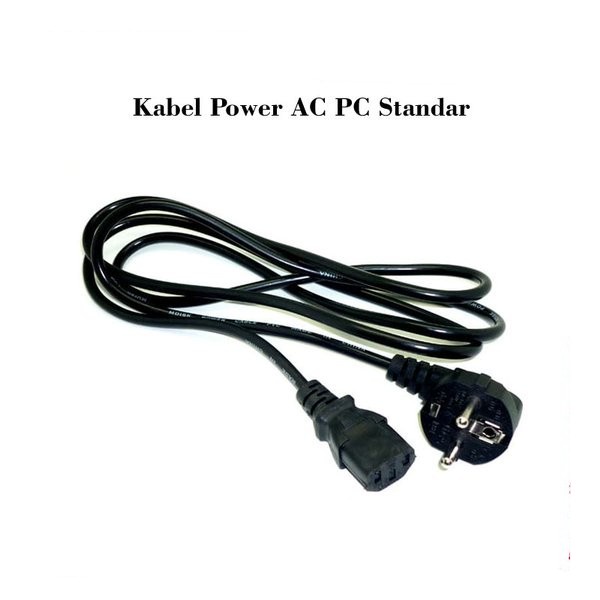 Jual Kabel Power PC AC Standar | Shopee Indonesia