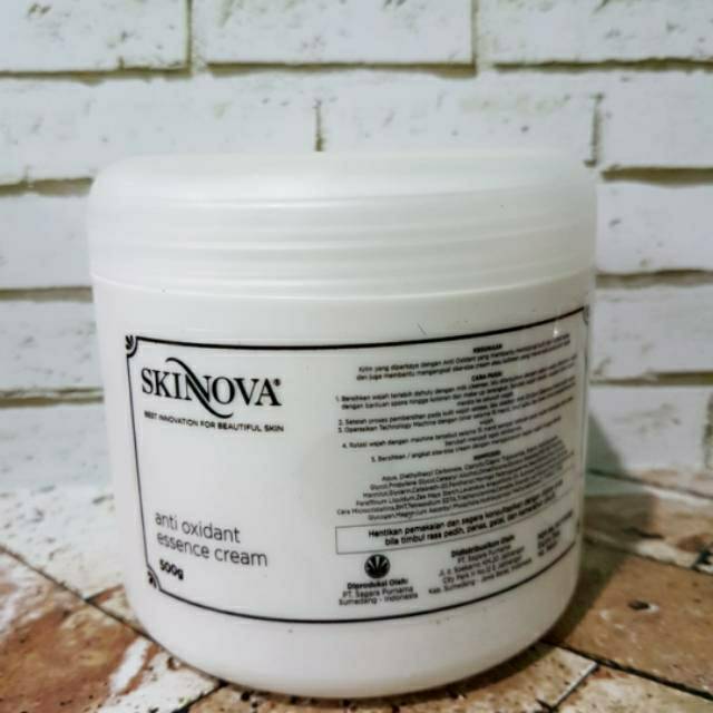 Jual skinnova antioxidant essence cream untuk facial detox 500gr | Shopee Indonesia