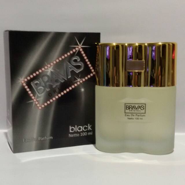 Parfum pria BRAVAS ORIGINAL BLACK Edp 100 ml. | Shopee Indonesia