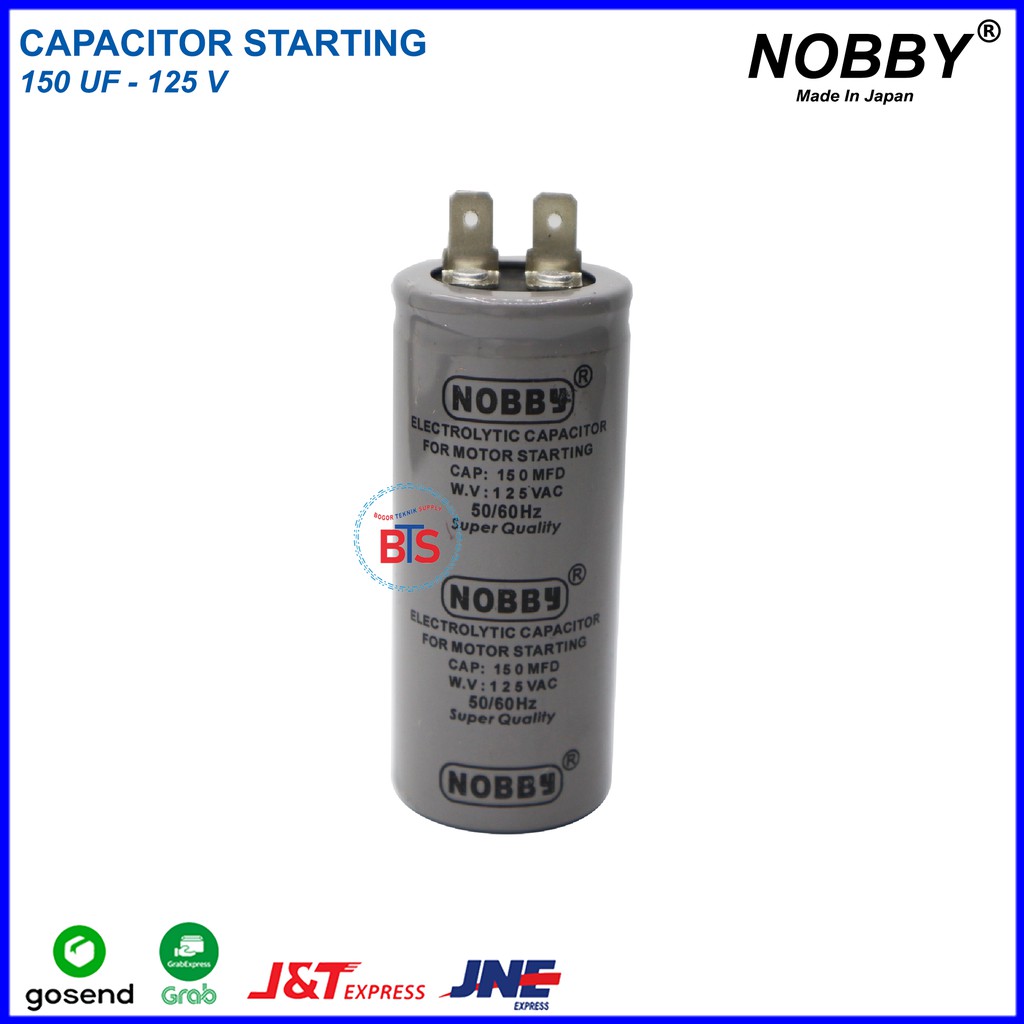 Jual Kapasitor (Capacitor) Starting 150 uf - 125V (Part Kompresor ...