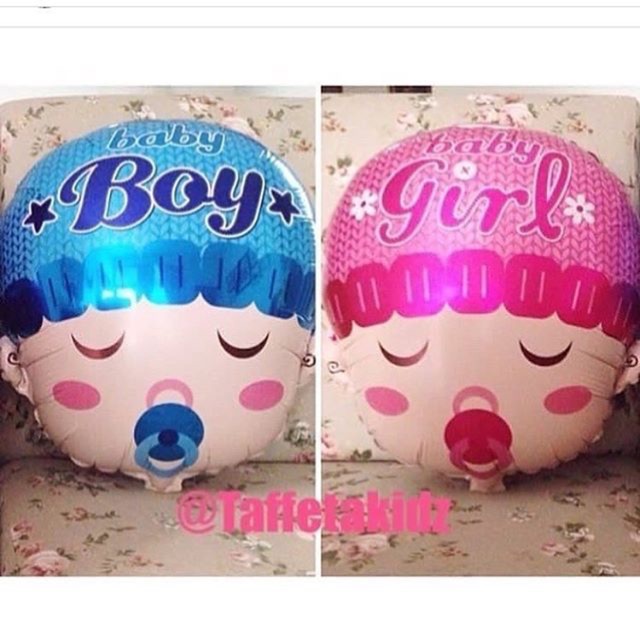 Jual BALON BABY GIRL/ balon baby boy / balon baby shower / balon baby ...