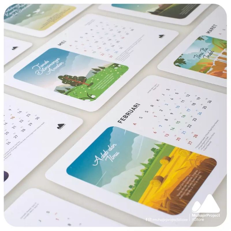 Jual Kalender Meja 2022 Calendar | Shopee Indonesia