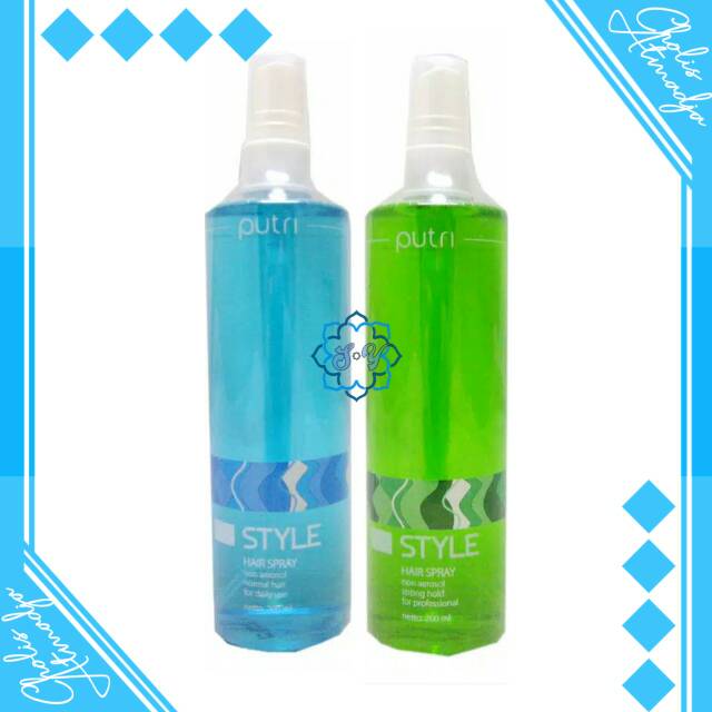 Jual PUTRI Hair Spray NON AEROSOL 200 ml | Shopee Indonesia