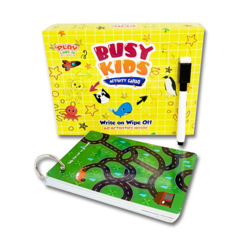 Jual BUSY CARD ACTIVITY//FLASH CARD | Shopee Indonesia