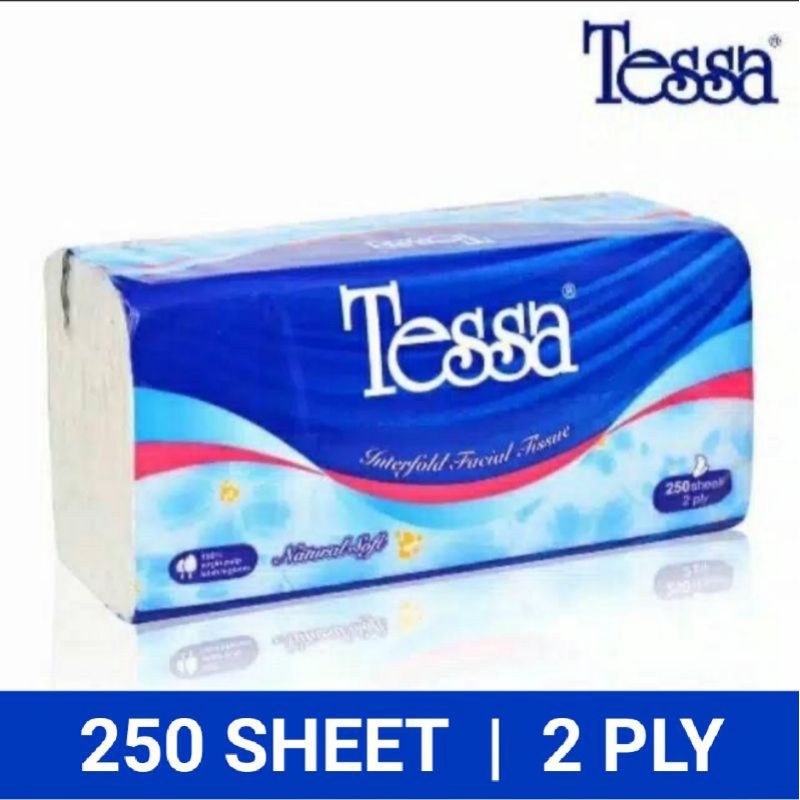 Jual Tissue Tessa 250 sheet / Tissue Kering / Tissue TESSA | Shopee ...