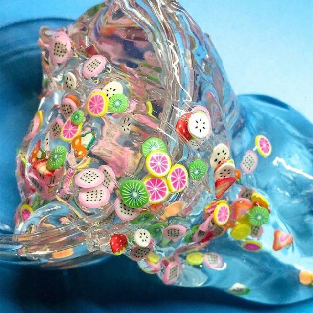 Jual FRUITY SLIME 100cc SLIME Buah-buahan by CFORCLOVER / buah lucu ...