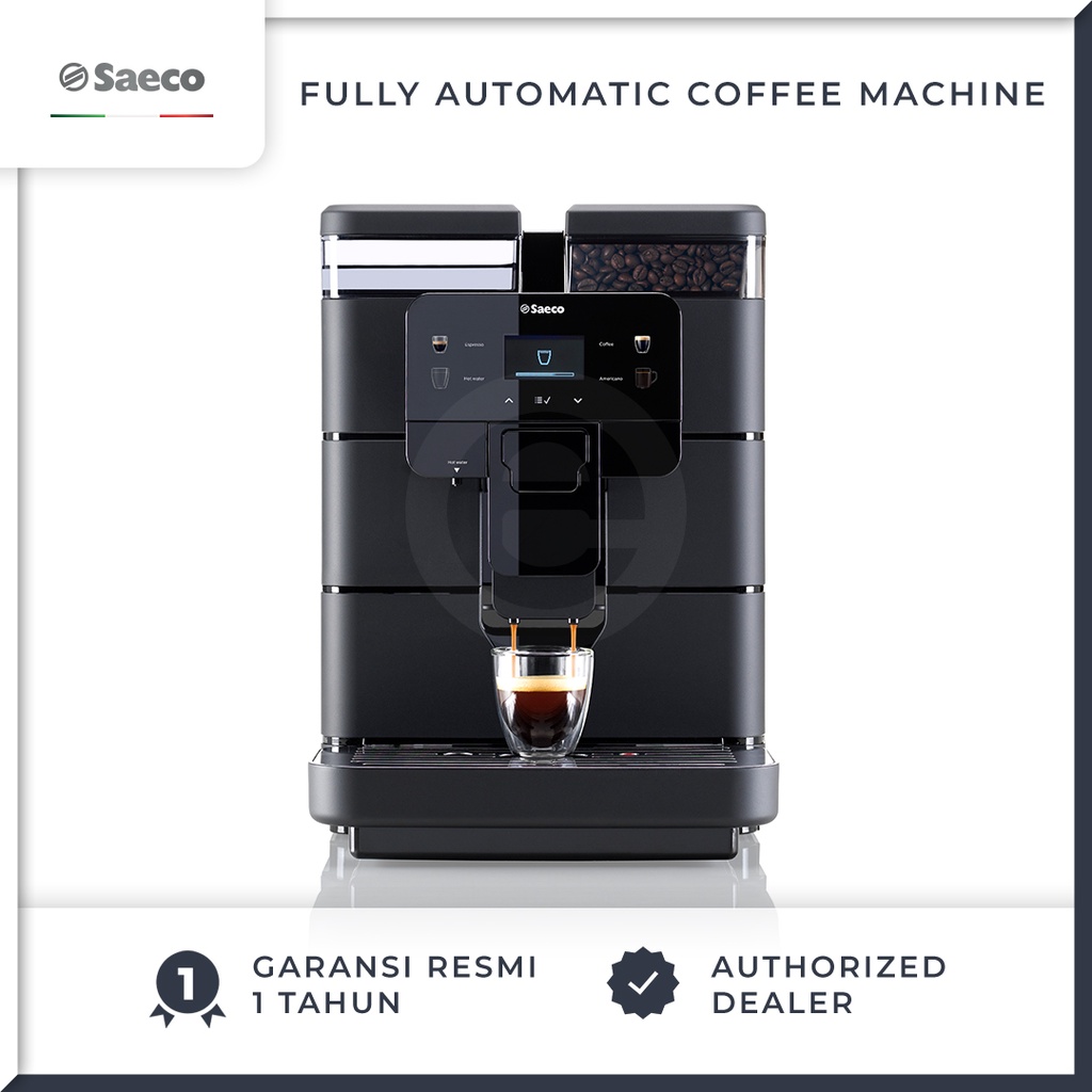 Jual SAECO - Fully Automatic Espresso Coffee Machine Royal BLACK Series ...