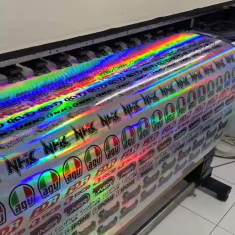 Jual Cetak Sticker Hologram meteran | Shopee Indonesia